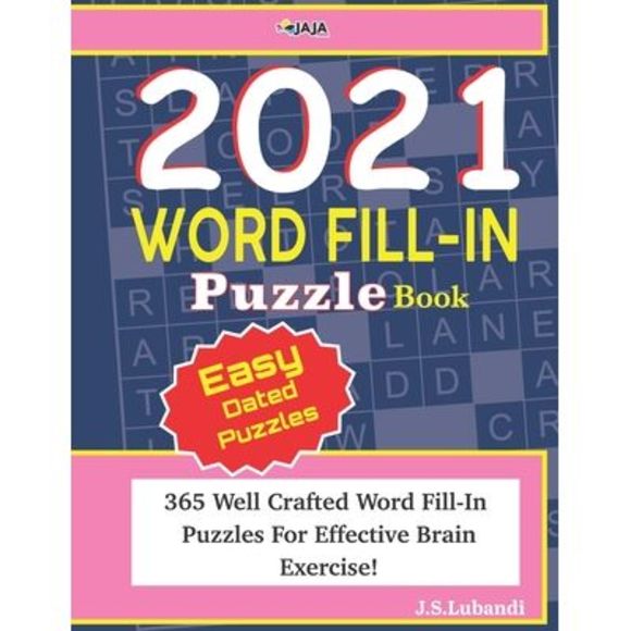 Jaja Media | Other | 22 Word Fillin Puzzle Book 365 Well Crafted ...